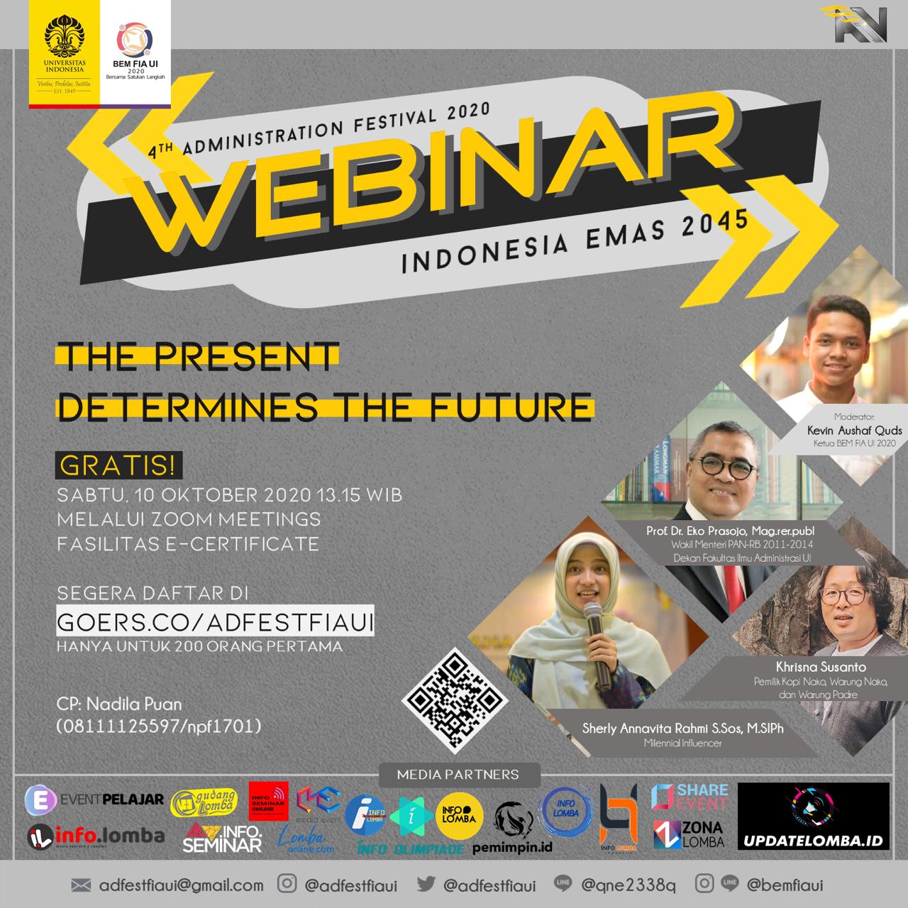 4th ADMINISTRATION FESTIVAL - Event Apa Aja