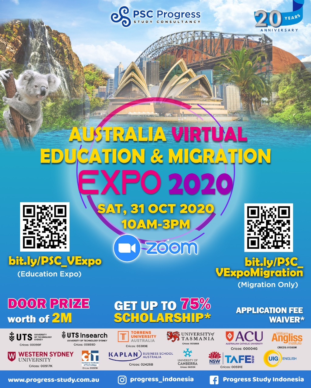 AUSTRALIA VIRTUAL EDUCATION & MIGRATION EXPO 2020 - Event Apa Aja