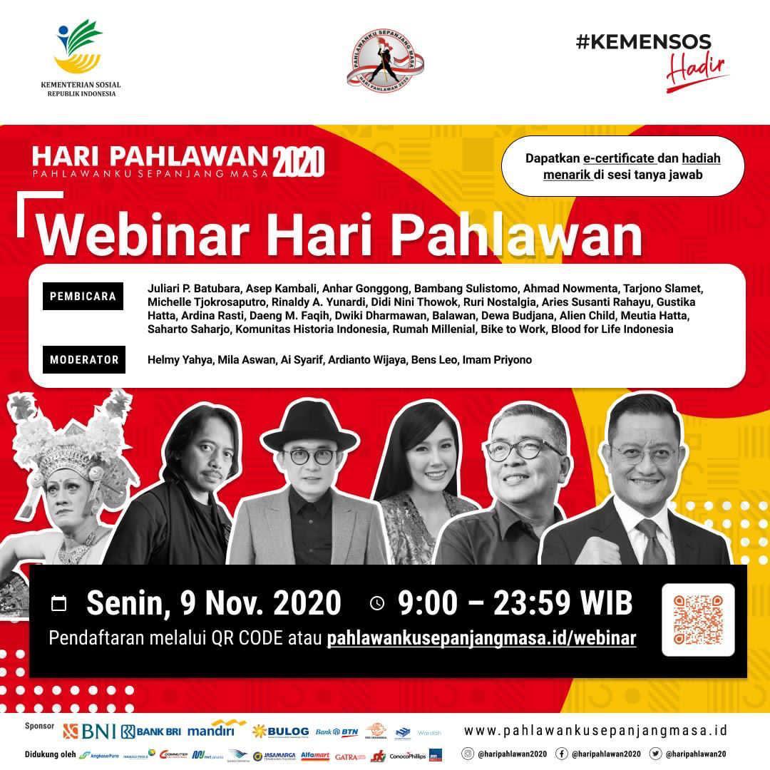 Webinar Hari Pahlawan - Event Apa Aja